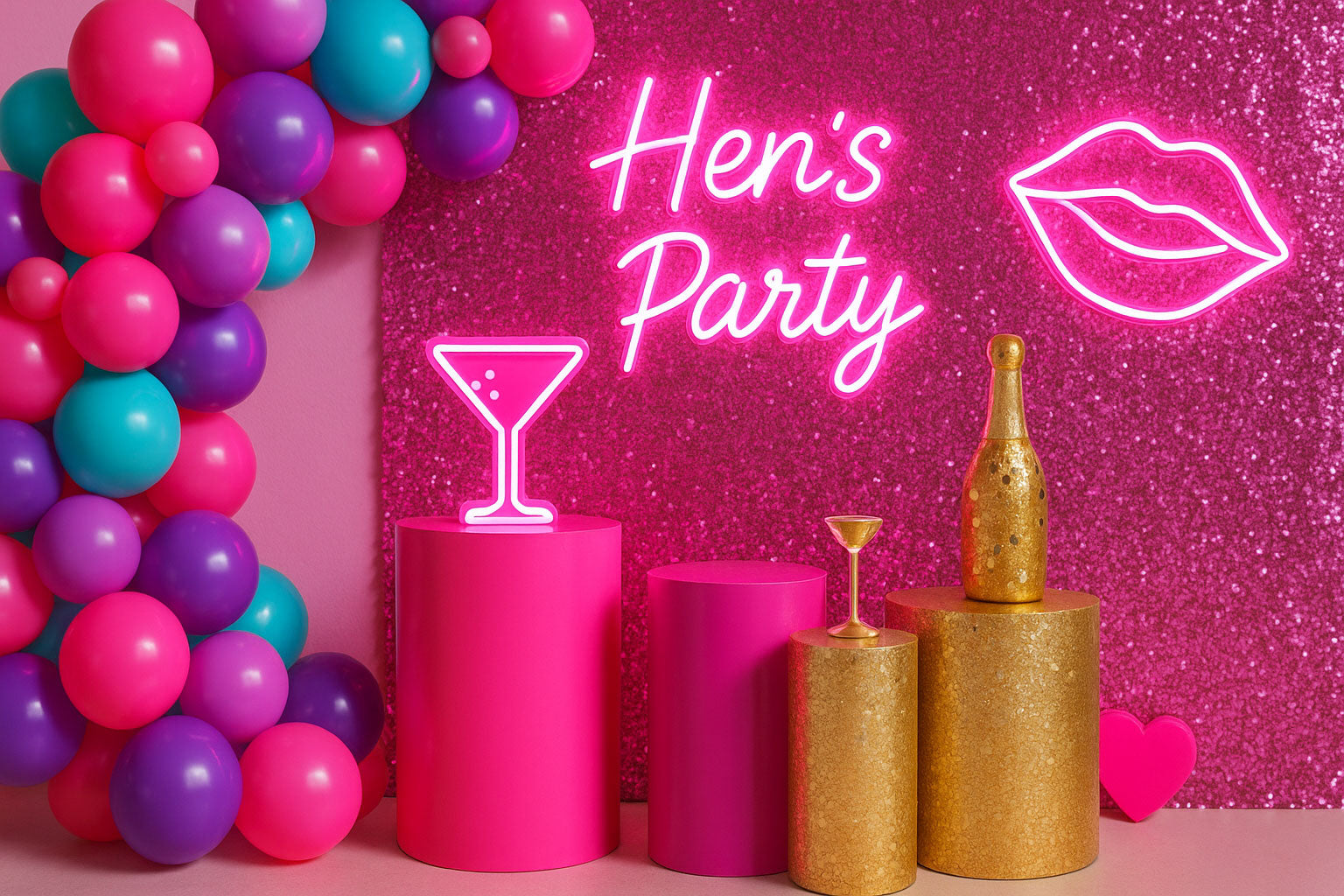 Hens Party Props & Decorations for Hire | Hoshii