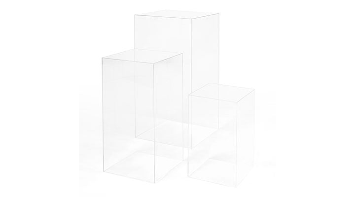 Clear Party Props & Decorations for Hire | Hoshii